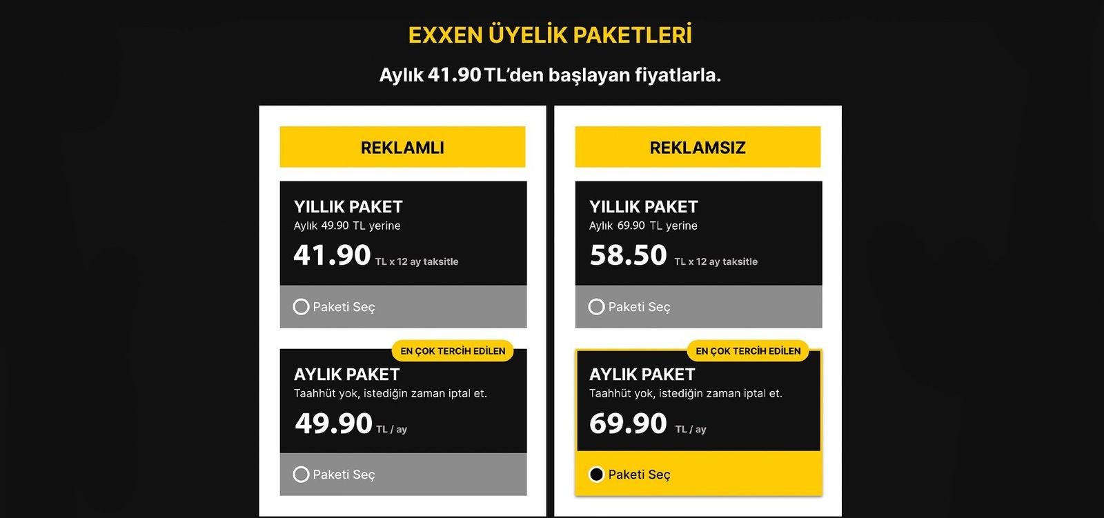 Exxen üyelik ücretleri 2023: Exxen ne kadar? | DonanımHaber Exxen üyelik ücretleri 2023: Exxen ne kadar? | DonanımHaber