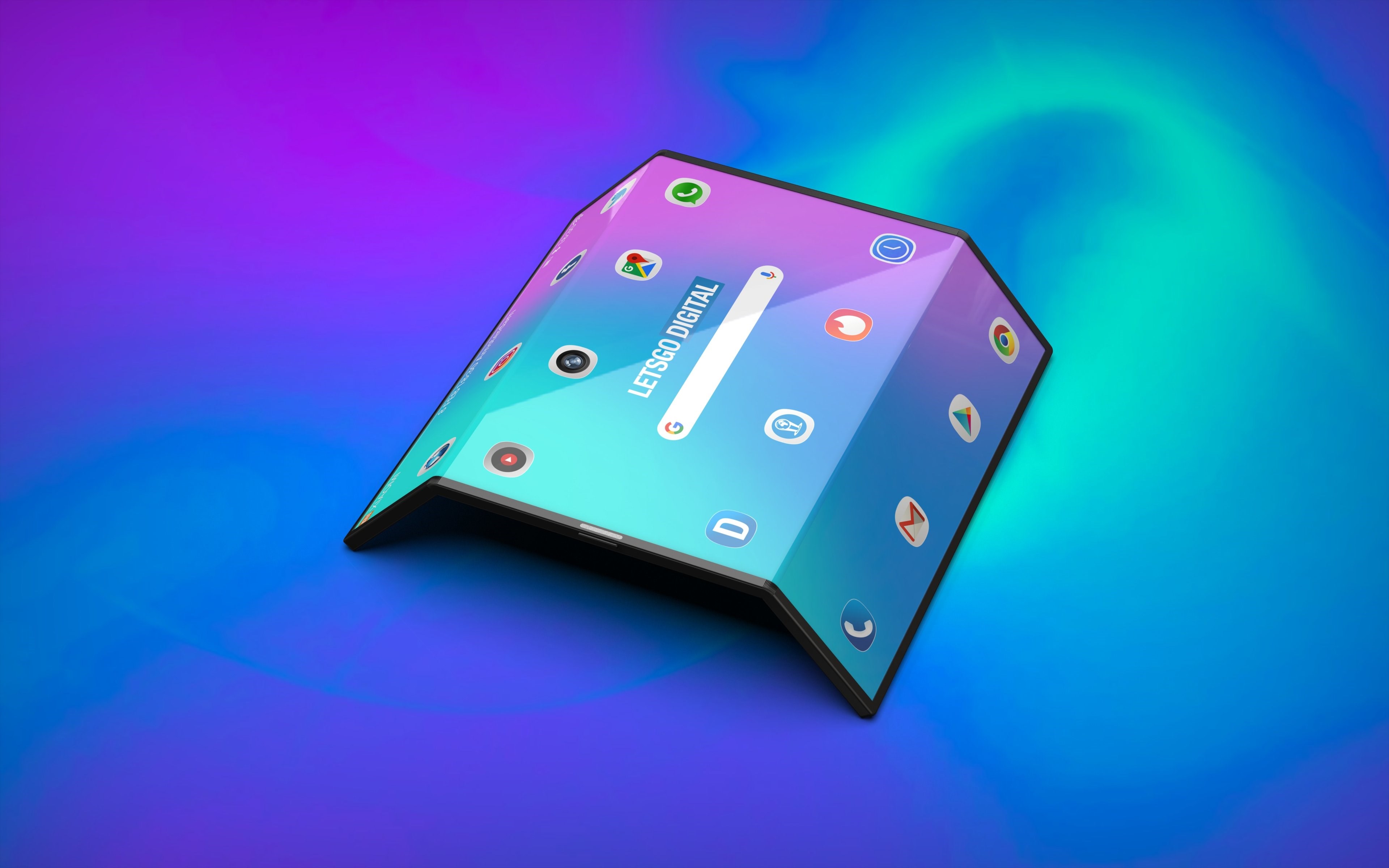Xiaominin Dışa Doğru Katlanabilir Prototip Telefonu Ortaya çıktı