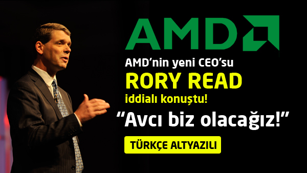 AMD'nin yeni CEO'su iddialı konuştu: AMD'nin yeni CEO'su iddialı konuştu:
